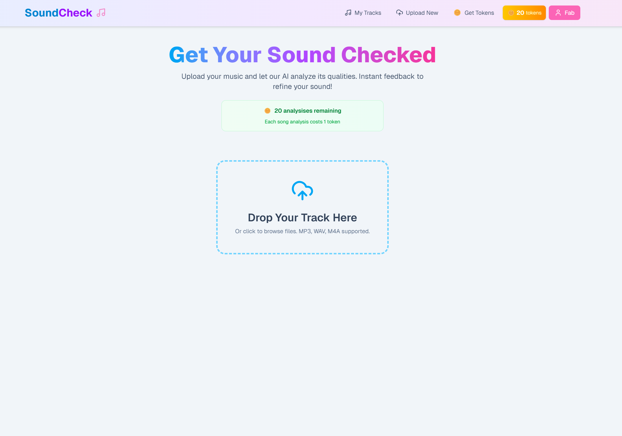 Sound Check - AI-Powered Music Analysis